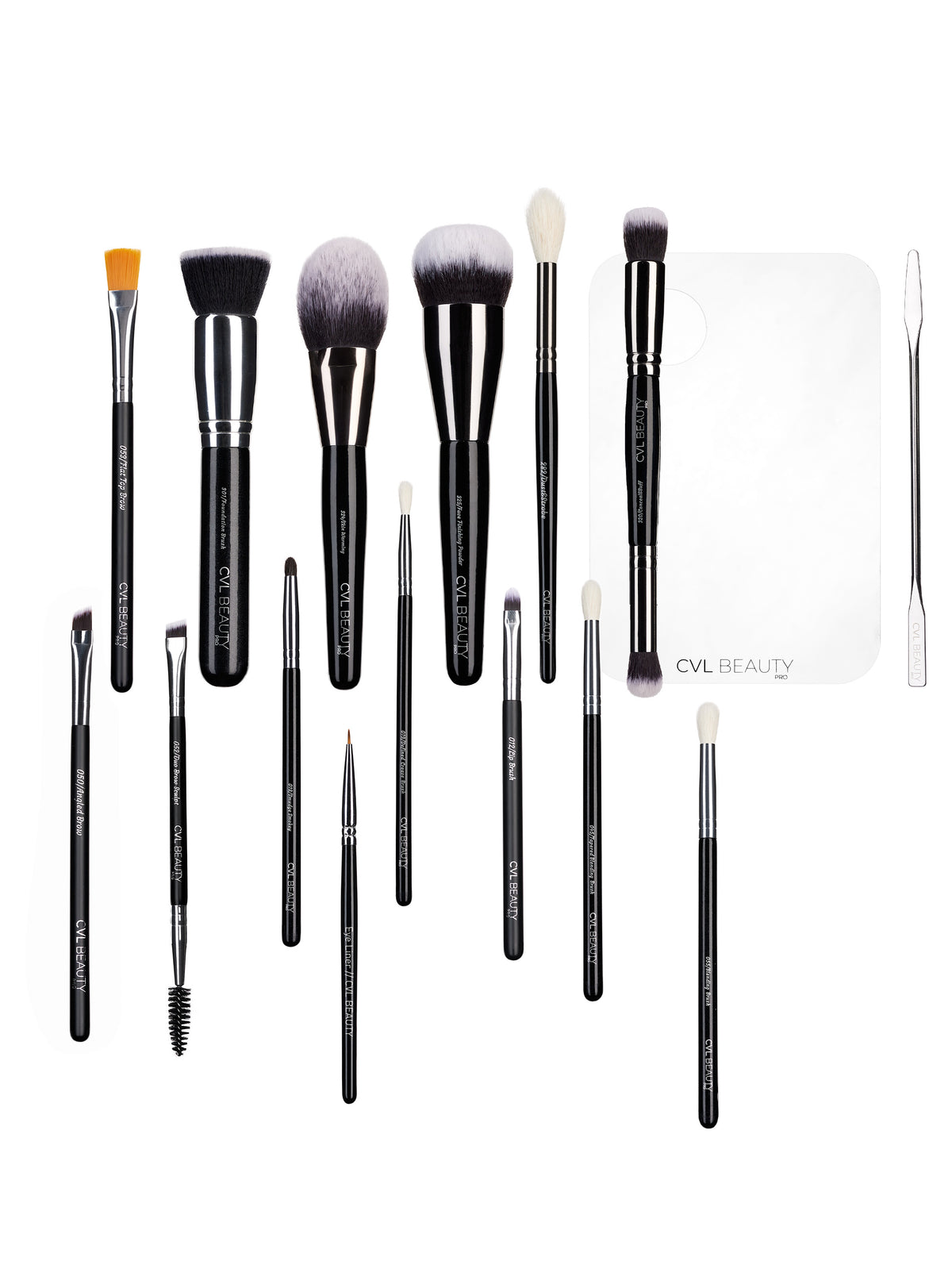 PRO - Complete 15 Piece Brush Professional Set | CVL BEAUTY