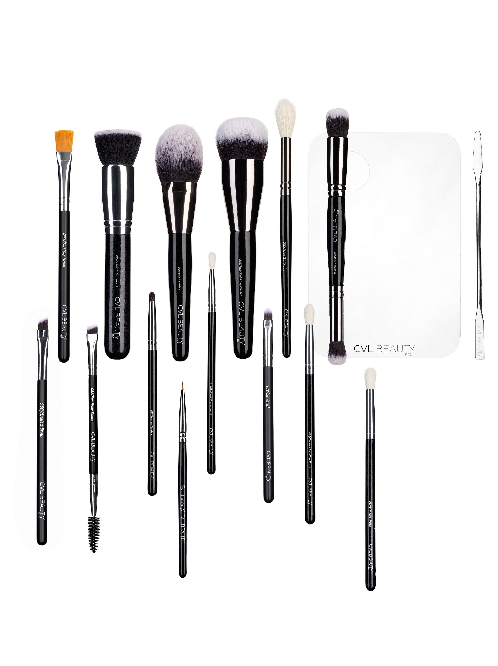 PRO - Complete 15 Piece Brush Professional Set | CVL BEAUTY